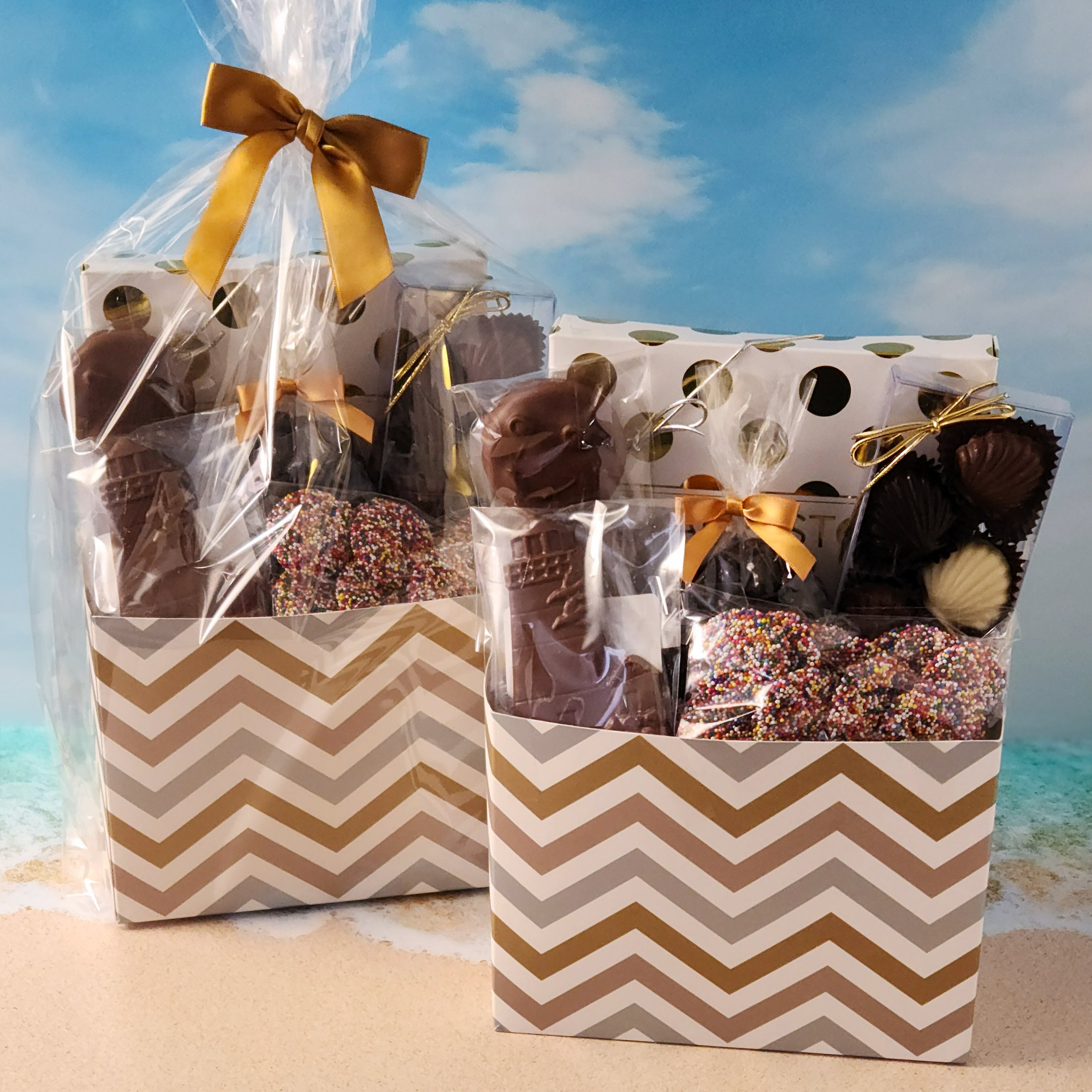 Cape Cod Themed Gift Basket – Stage Stop Candy