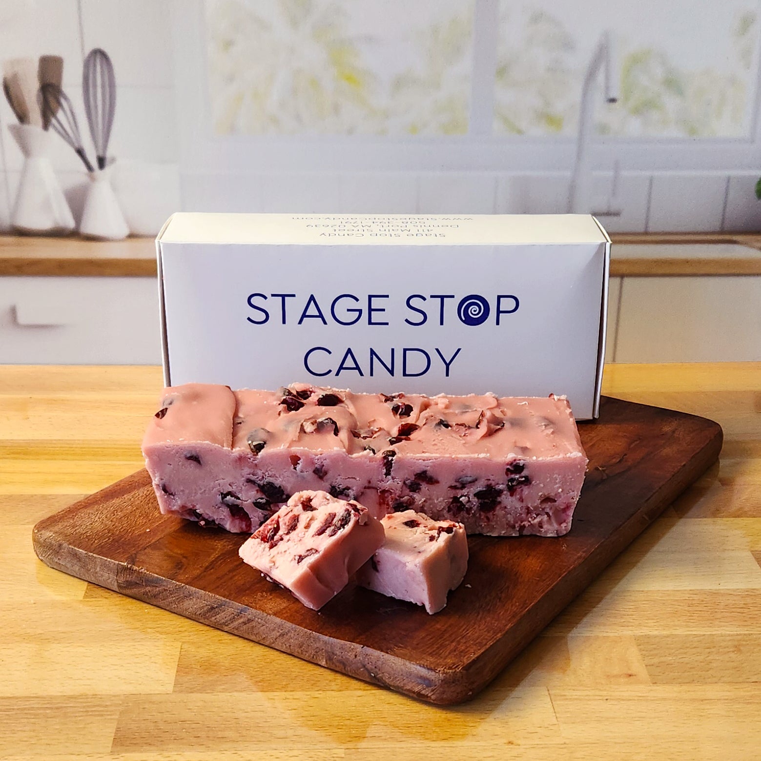 Fudge - Cranberry – Stage Stop Candy