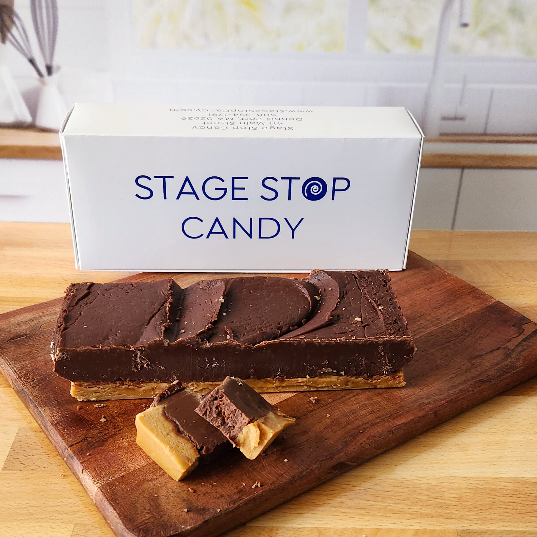 Fudge - Chocolate Peanut Butter – Stage Stop Candy