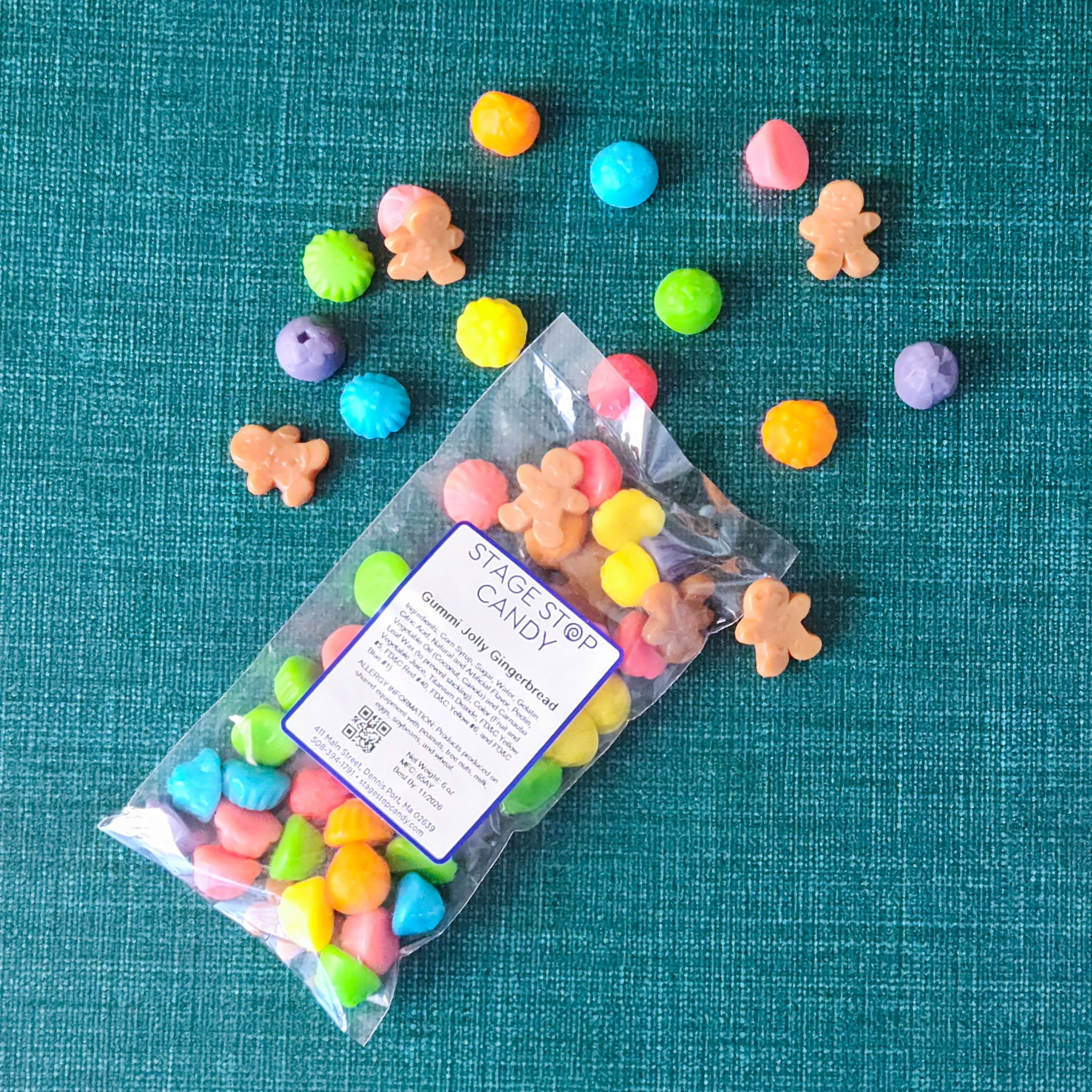 Jolly Gingerbread Gummies – Stage Stop Candy