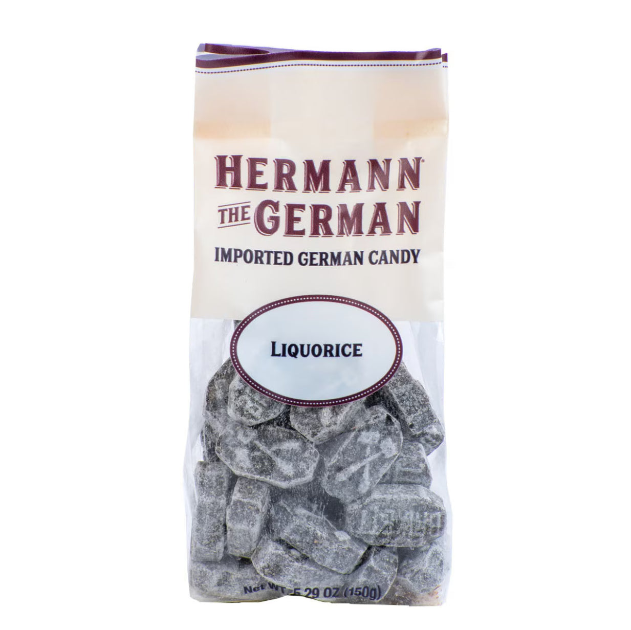 Hermann the German Liquorice Hard Candy – Stage Stop Candy