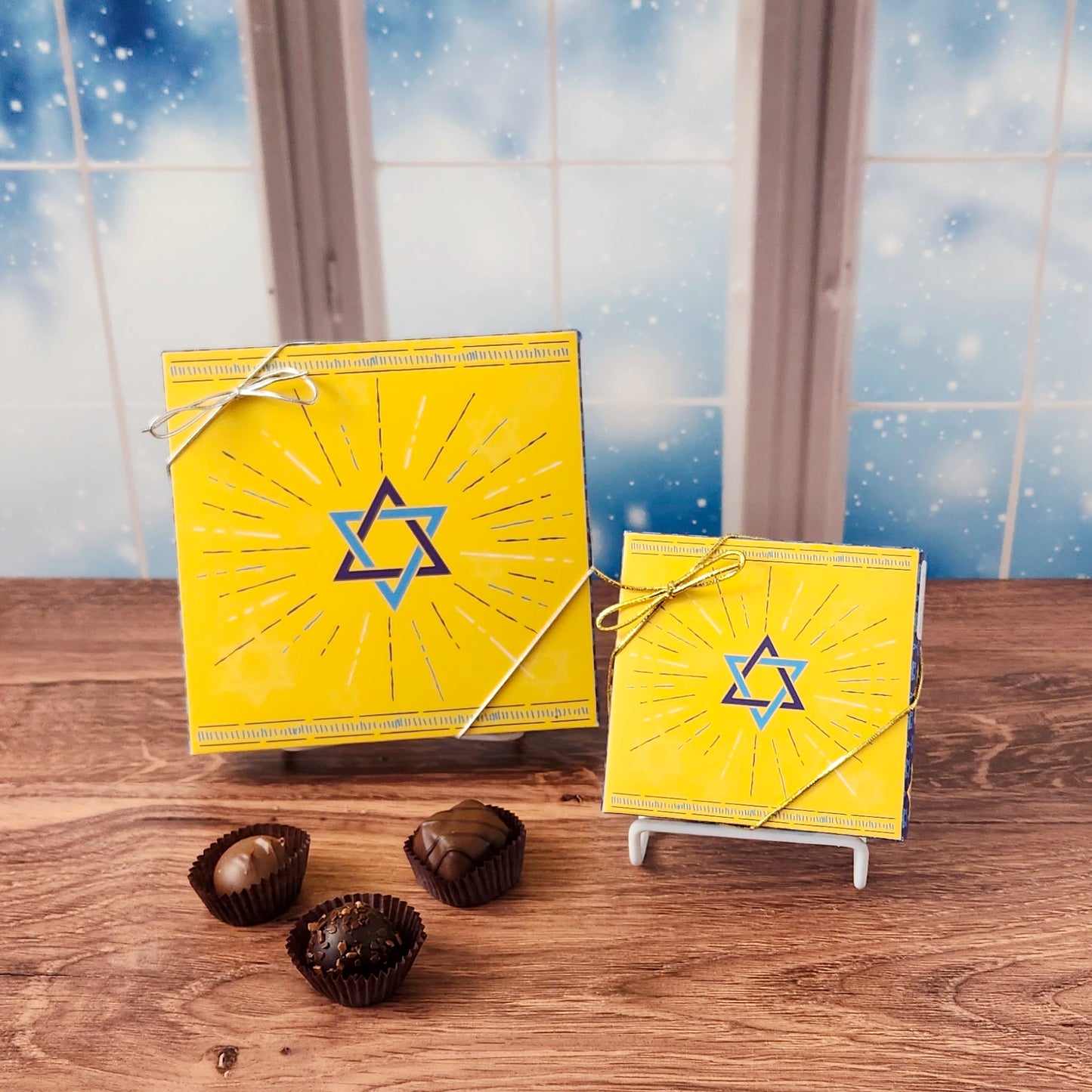 Star of David Chocolate Box – Stage Stop Candy