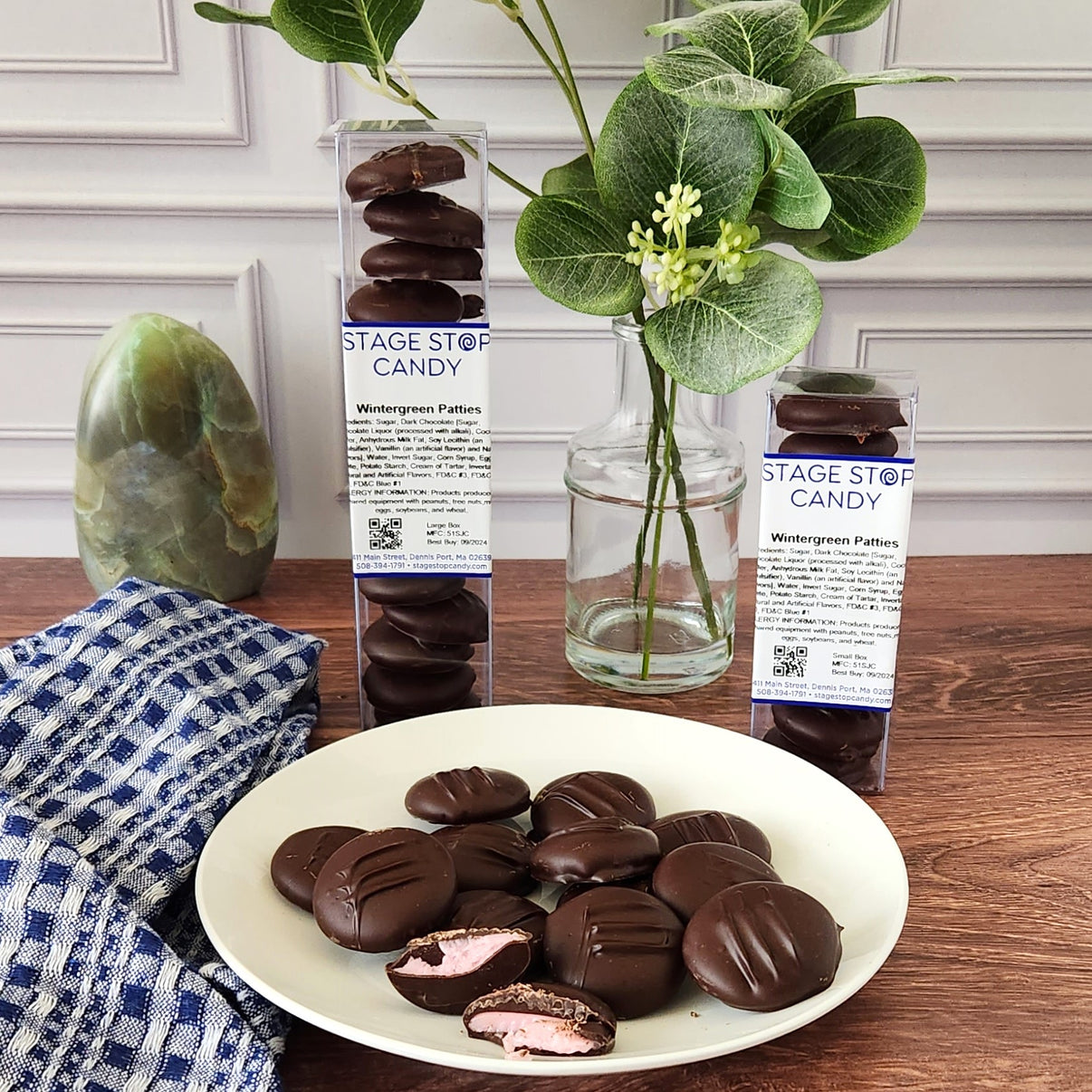 Wintergreen Patties – Stage Stop Candy