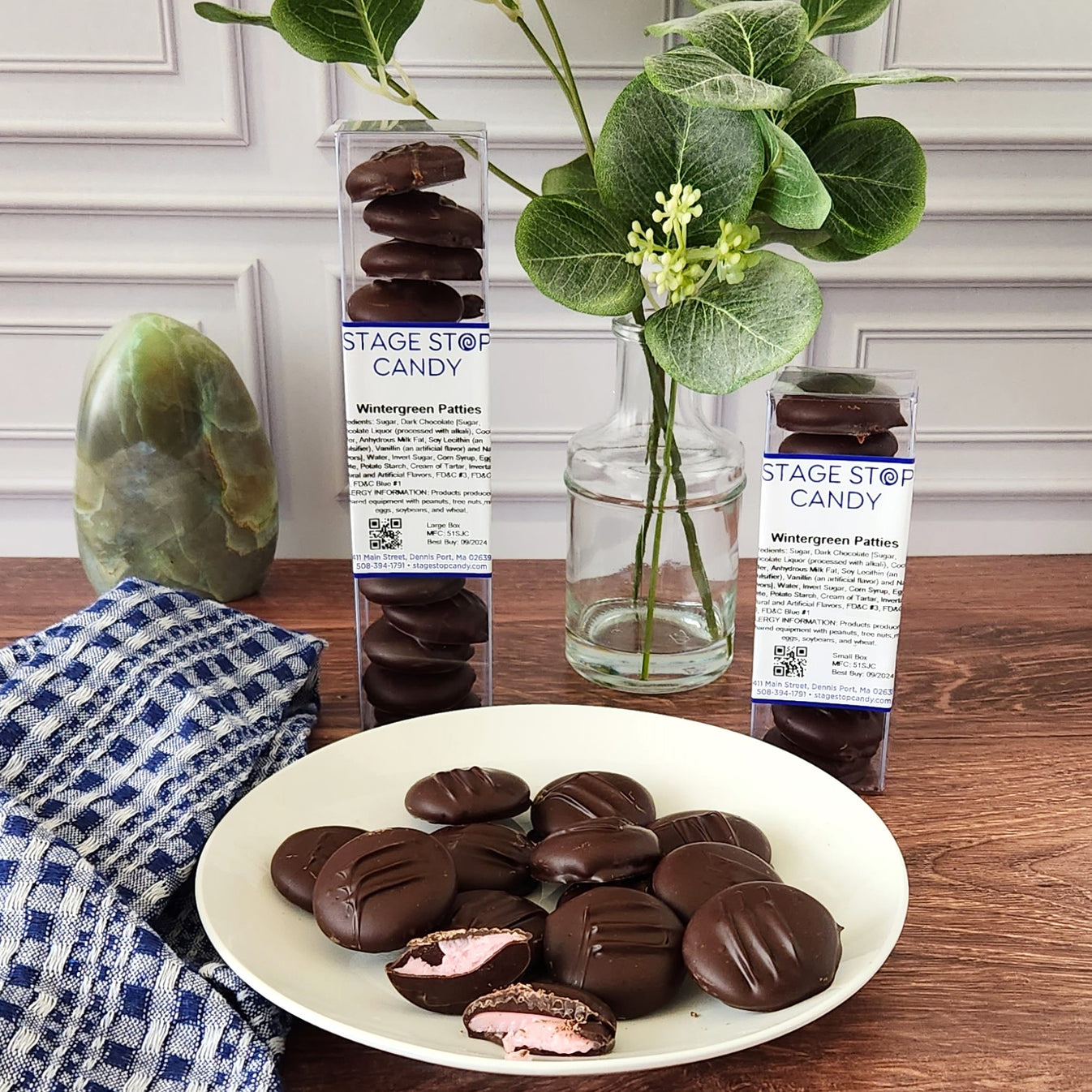 Wintergreen Patties – Stage Stop Candy