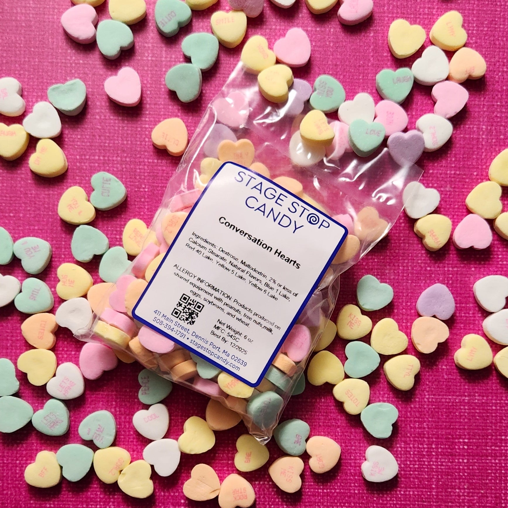 Conversation Hearts – Stage Stop Candy